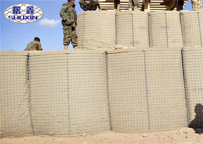 Beige Defensive Barriers For Shooting Range SX-7 Standard CE Certification