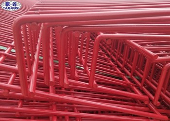 Temporary Edge Protection Barriers Fall Prevention 2600 X 1150mm Size