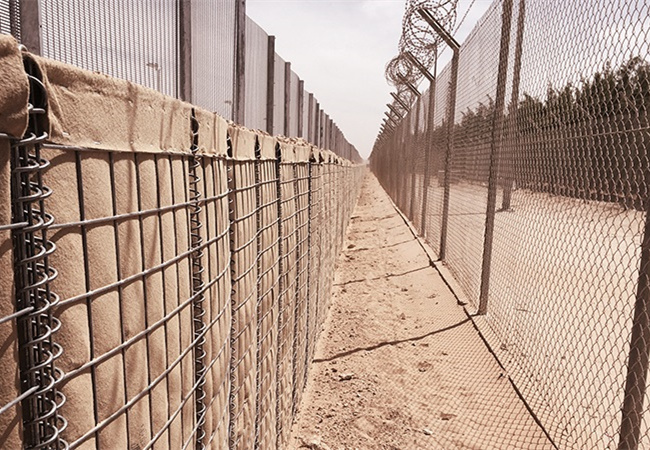 Galvanized Explosion Proof Military Hesco Barrier for Shooting Range ...