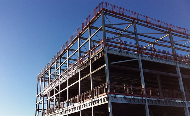 Customized Fall Restraint Temporary Safety Edge Protection Barrier Q235 ...