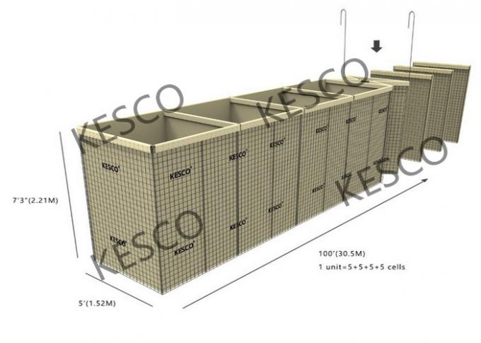 Hesco Mil 10 Non Woven Geotextile Fabric Weld Mesh Gabion