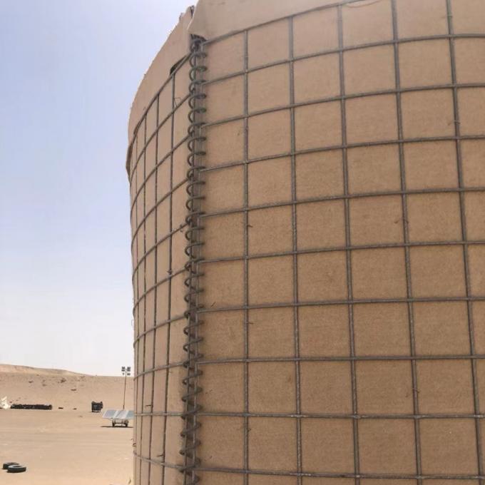 Heavy Duty Hesco Defensive Barriers For Shooting Range