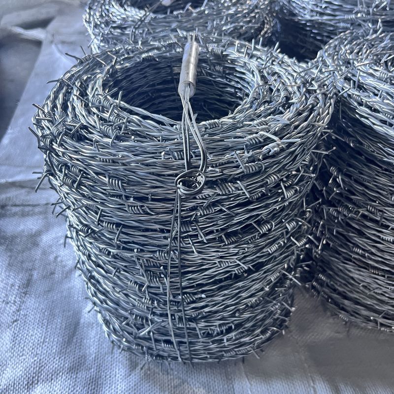 galvanized barbed wire galvanized barbed wire price 250m per roll dutch ...