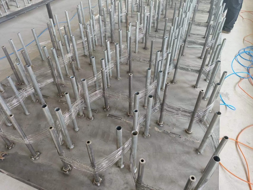 Inconspicuous Non-Explosive Barriers Anti-Tank Wire Net Mzp Low ...