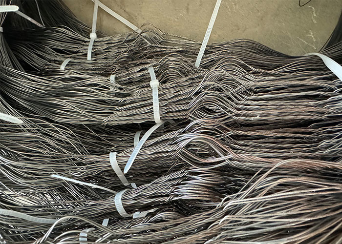 Battlefield Defense Galvanized Anti Tank Track Wrapping Wire Mesh