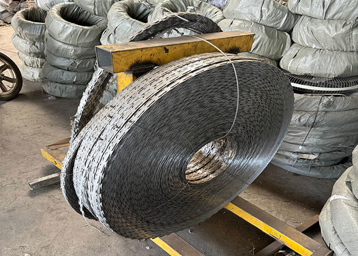 Excellent Flat Wrap Razor Barbed Wire For Government Buildings
