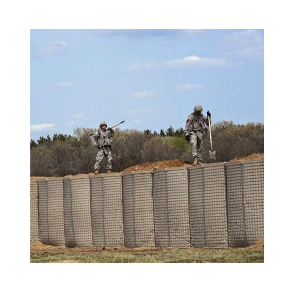 Galvanized Weld Military Stone Filled Steel Defensive Flood Barrier ...