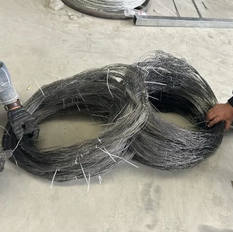 Tank Barrier Wire Mesh Security Anti Tank Steel Wire Mesh Trap