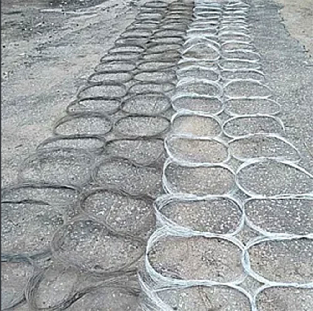 20M Low Visibility Obstacles Entangle Metal Wires Anti Tank Barrier