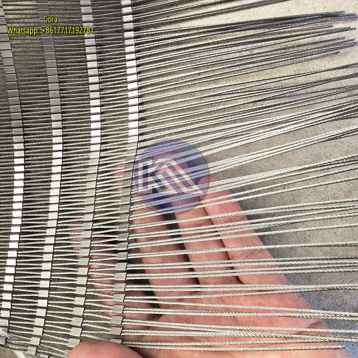 High-Strength Stainless Steel Wire Rope Mesh Anti Drone Netting Indoor ...