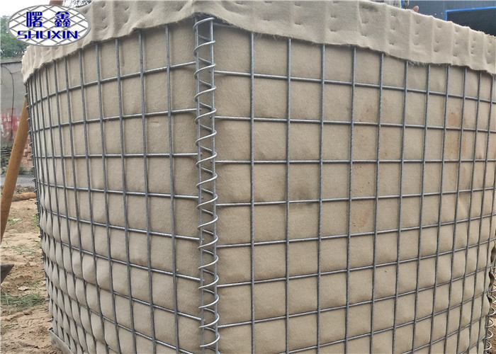 Galvanized Connectable Sand Filled Walls SX-1 For Semi-Permanent Levee