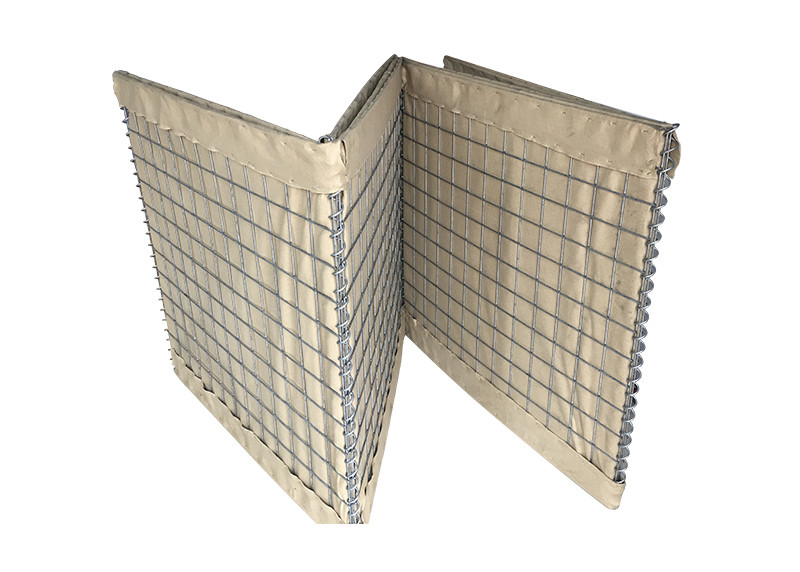 Heavy Duty Stackable Defensive Barriers SX 1 For Bunker Galvanized Feature