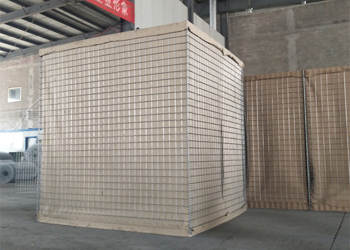 Army MIL 1 Hesco Bastion Barrier Sand Wall Military Hesco Flood Barriers