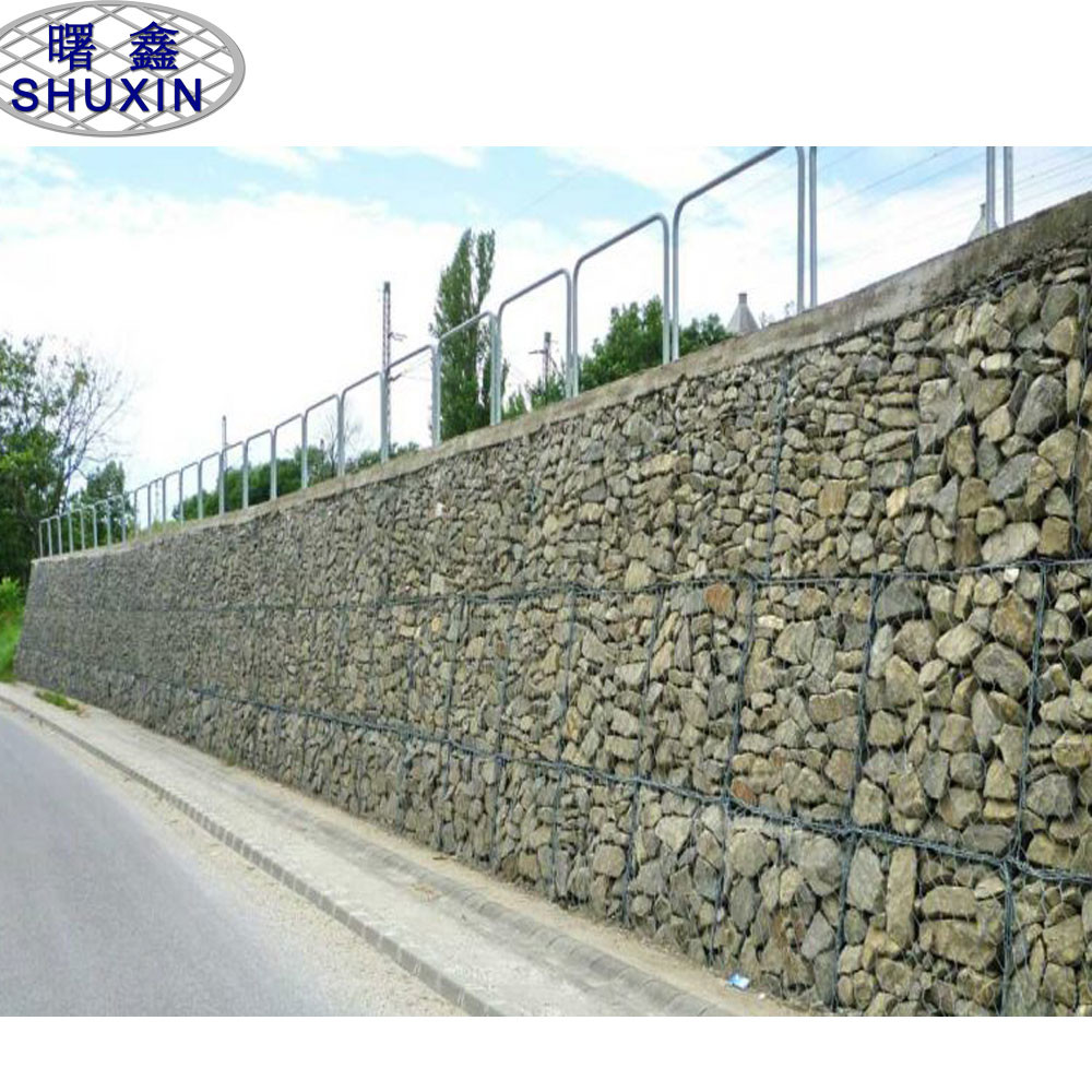 Weave Wire Galvanized Gabion Boxes 8*10 Cm Mesh For River Channel ...