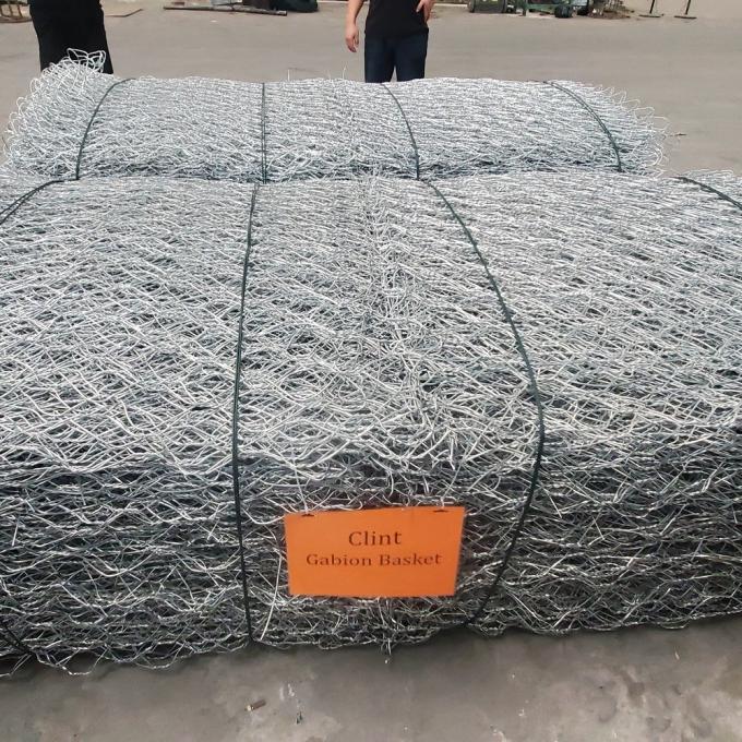 Galvanized Steel Woven Wire Mesh Gabion Box Retaining Walls For Tender ...