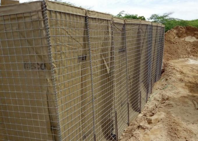 Defensive Hesco Bastion Barrier MIL 2 Expeditionary Barrier System